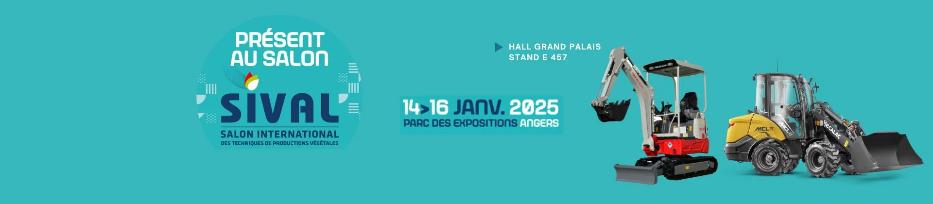 Retrouvez-nous au SIVAL 2025 : paysagistes, viticulteurs...